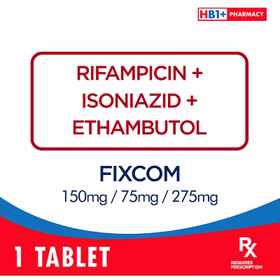 Fixcom 150mg / 75mg / 275mg Tablet - | Palawan Mall