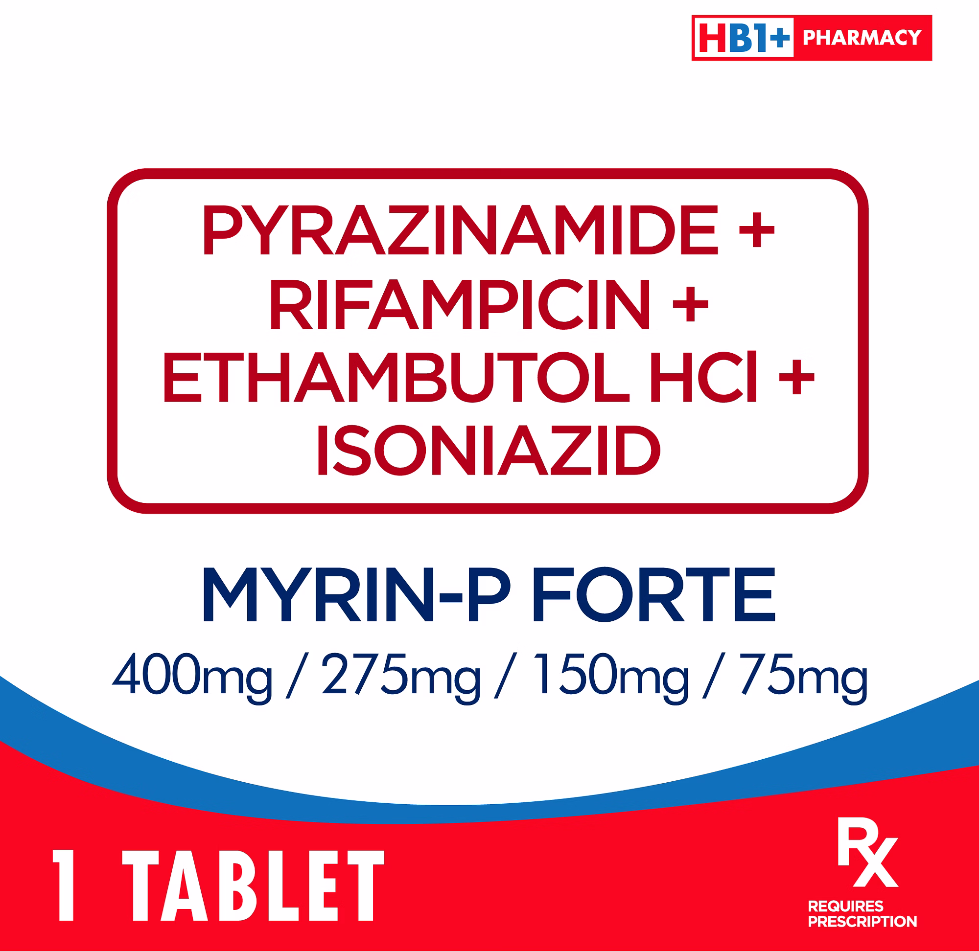 Myrin-P Forte 400mg / 275mg / 150mg / 75mg Tablet - | Palawan Mall