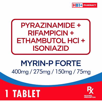 Myrin-P Forte 400mg / 275mg / 150mg / 75mg Tablet - | Palawan Mall