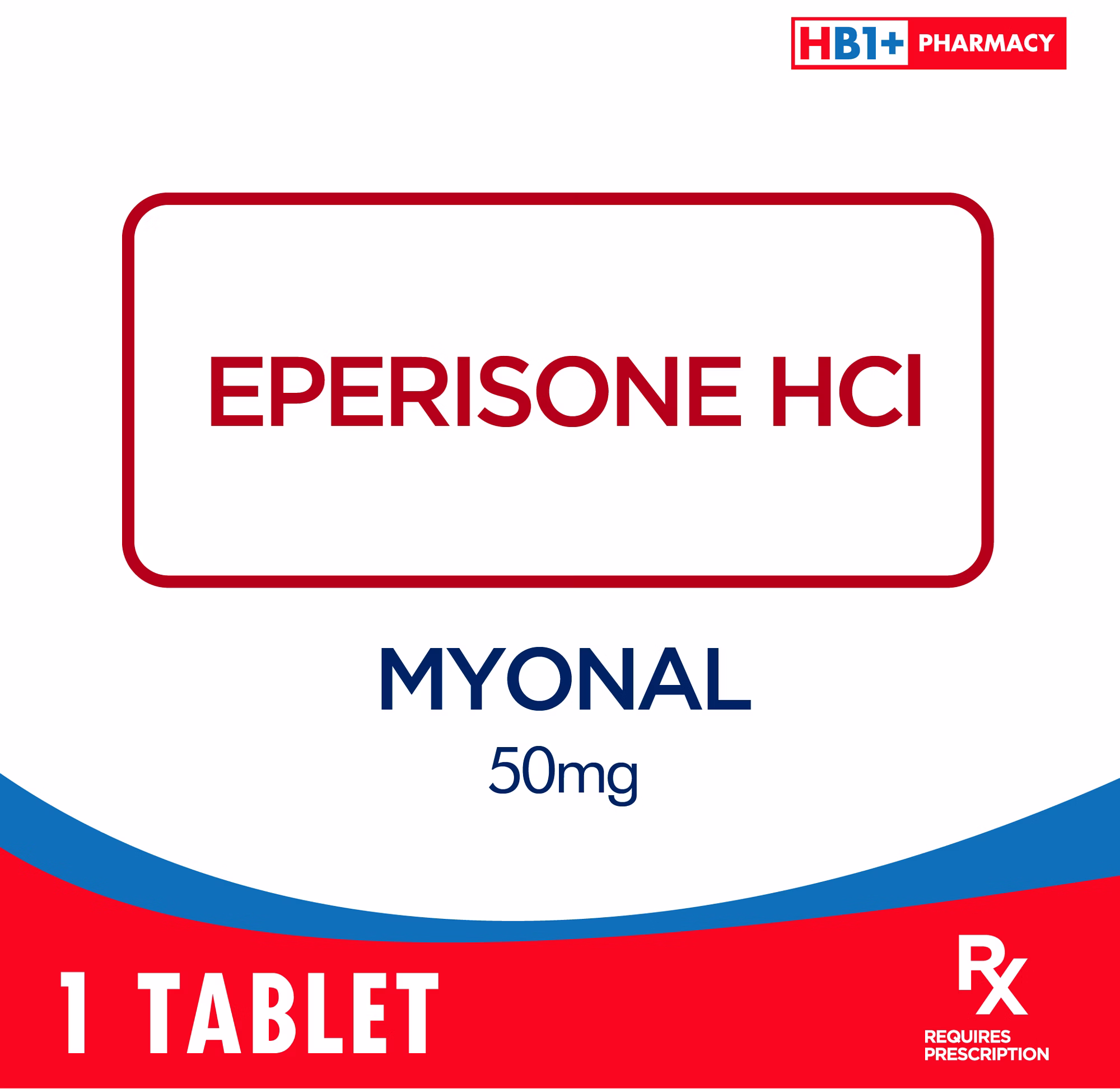 Myonal 50mg Tablet - | Palawan Mall