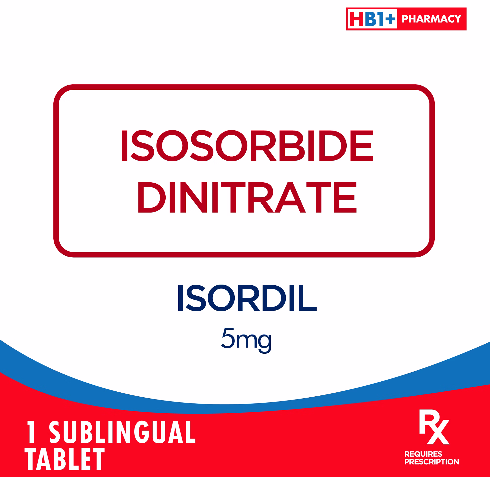 Isordil 5mg Sublingual Tablet - | Palawan Mall