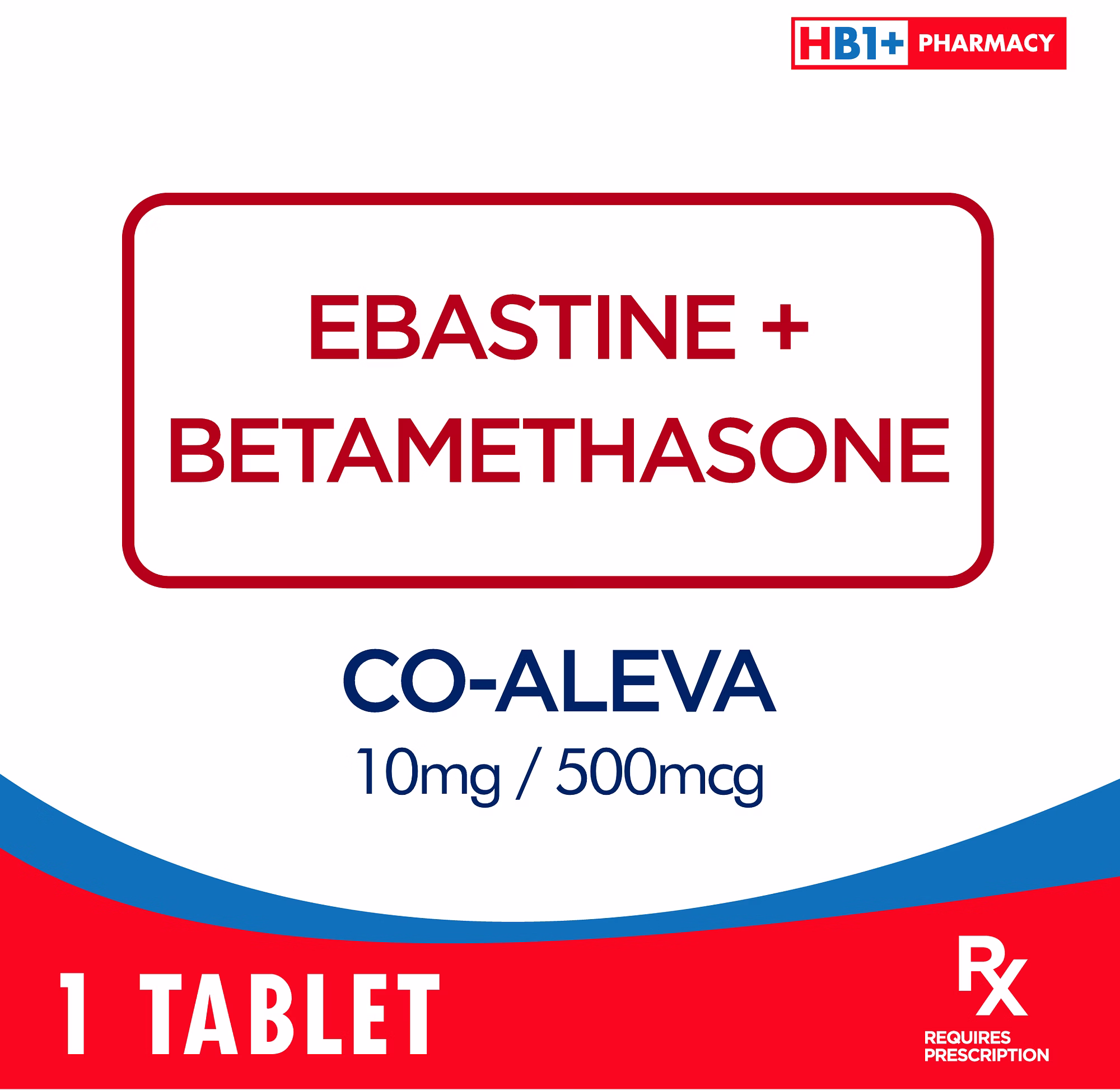 Co-Aleva 10mg / 500mcg Tablet - | Palawan Mall