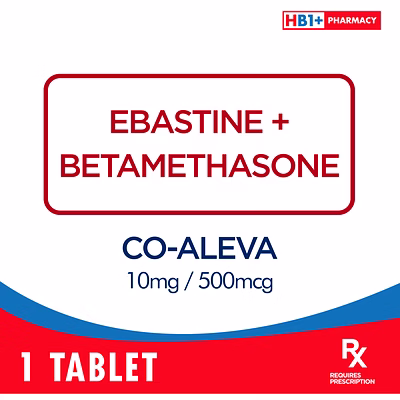 Co-Aleva 10mg / 500mcg Tablet - | Palawan Mall
