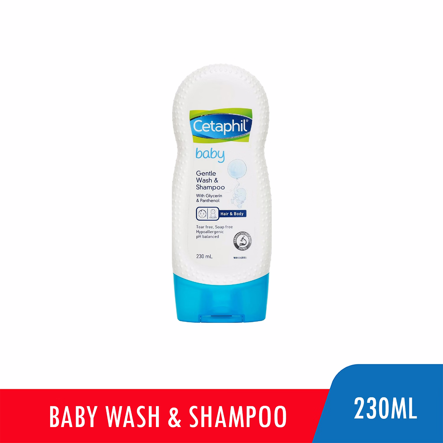 Cetaphil Baby Gentle Wash & Shampoo 230ml - | Palawan Mall