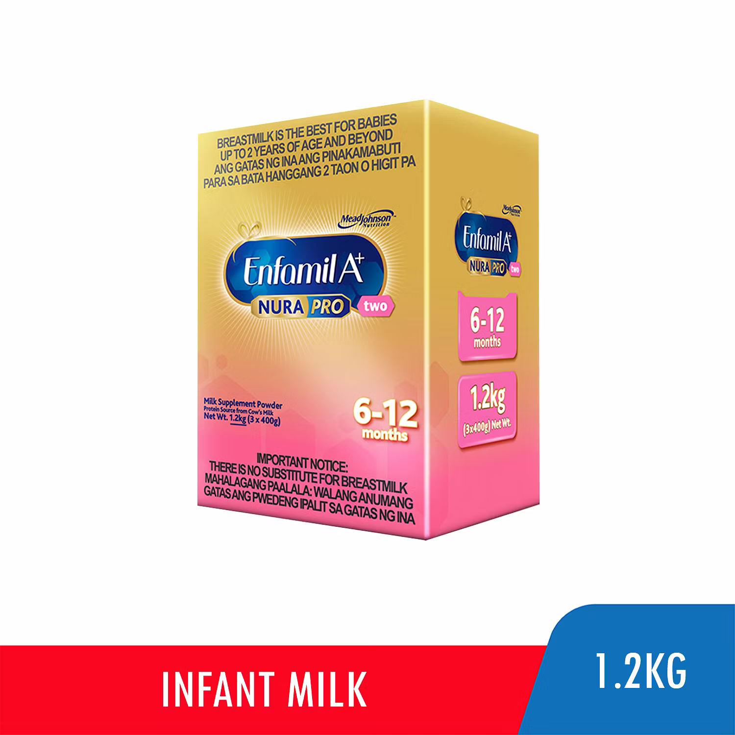 Enfamil A+ Two Nurapro 6-12 Months 1.15kg - | Palawan Mall