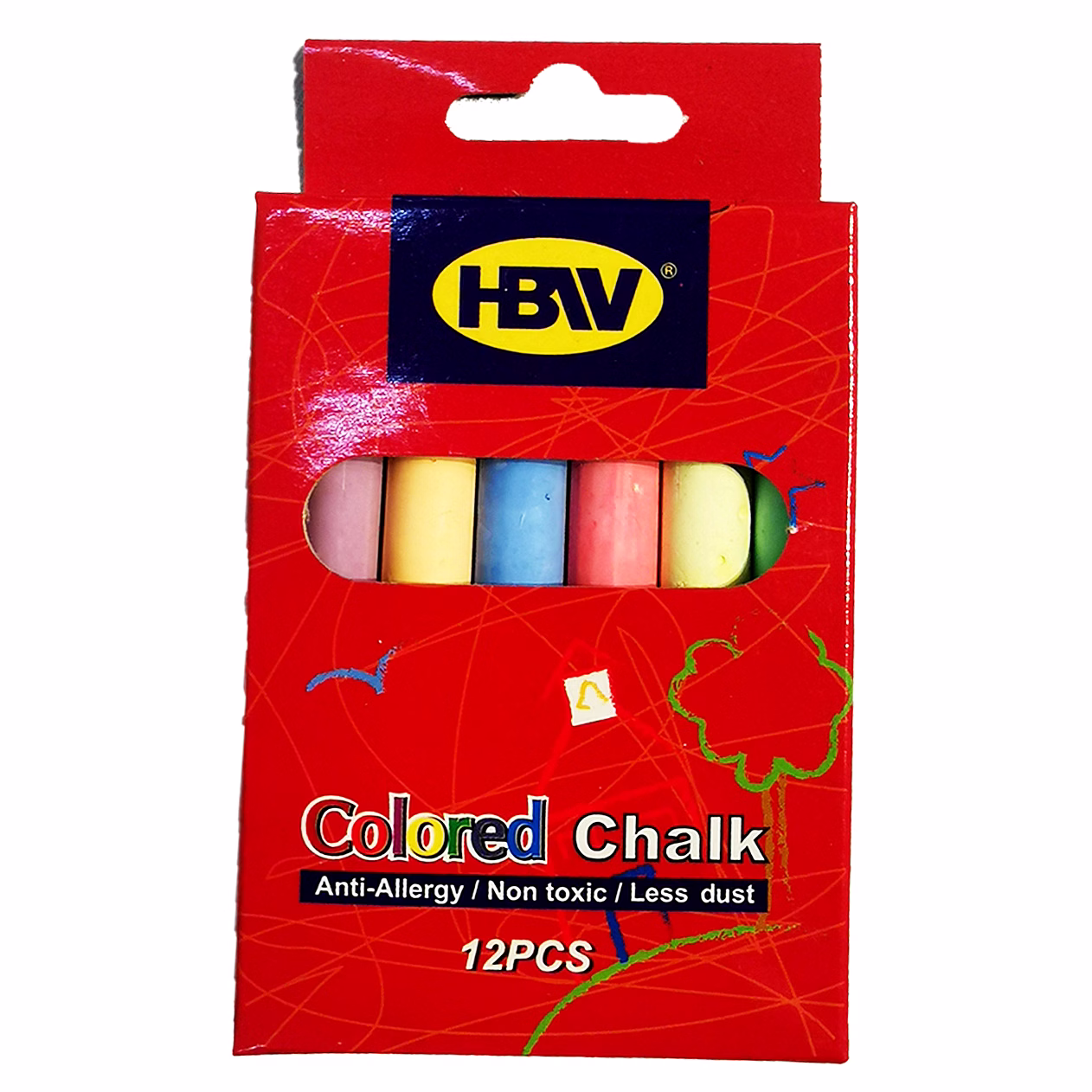 Hbw Colored Chalk - | Tagum Mall