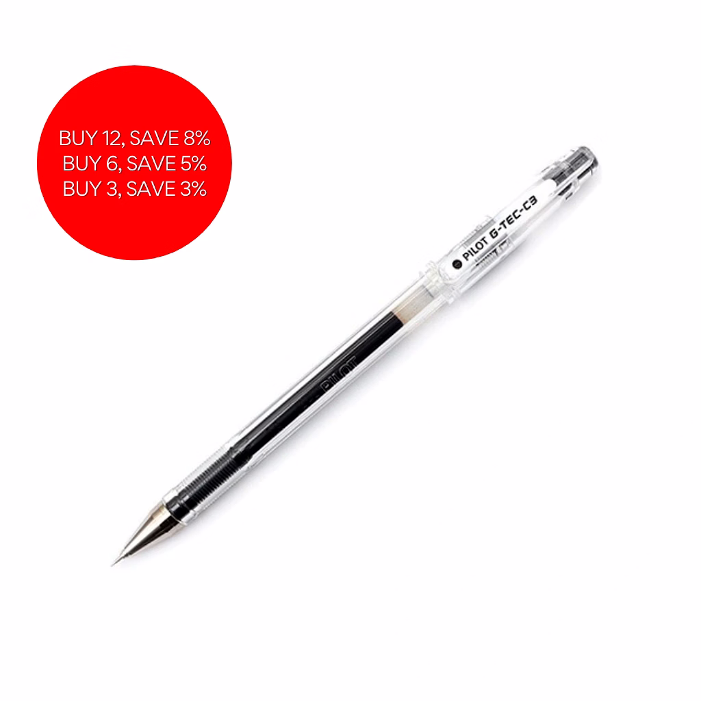 Pilot G-Tech Pen C3 Black - 1 pc. | Tagum Mall