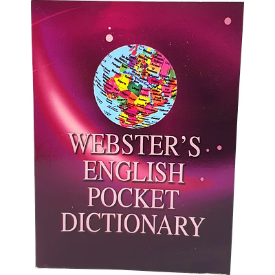 Webster'S English Pocket Dictionary - | Palawan Mall