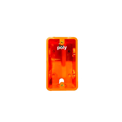 Poly Red Orange Utility Box - | Tagum Mall