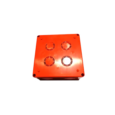 Poly PVC Large Square Box 4x4" with Cover - | Tagum Mall