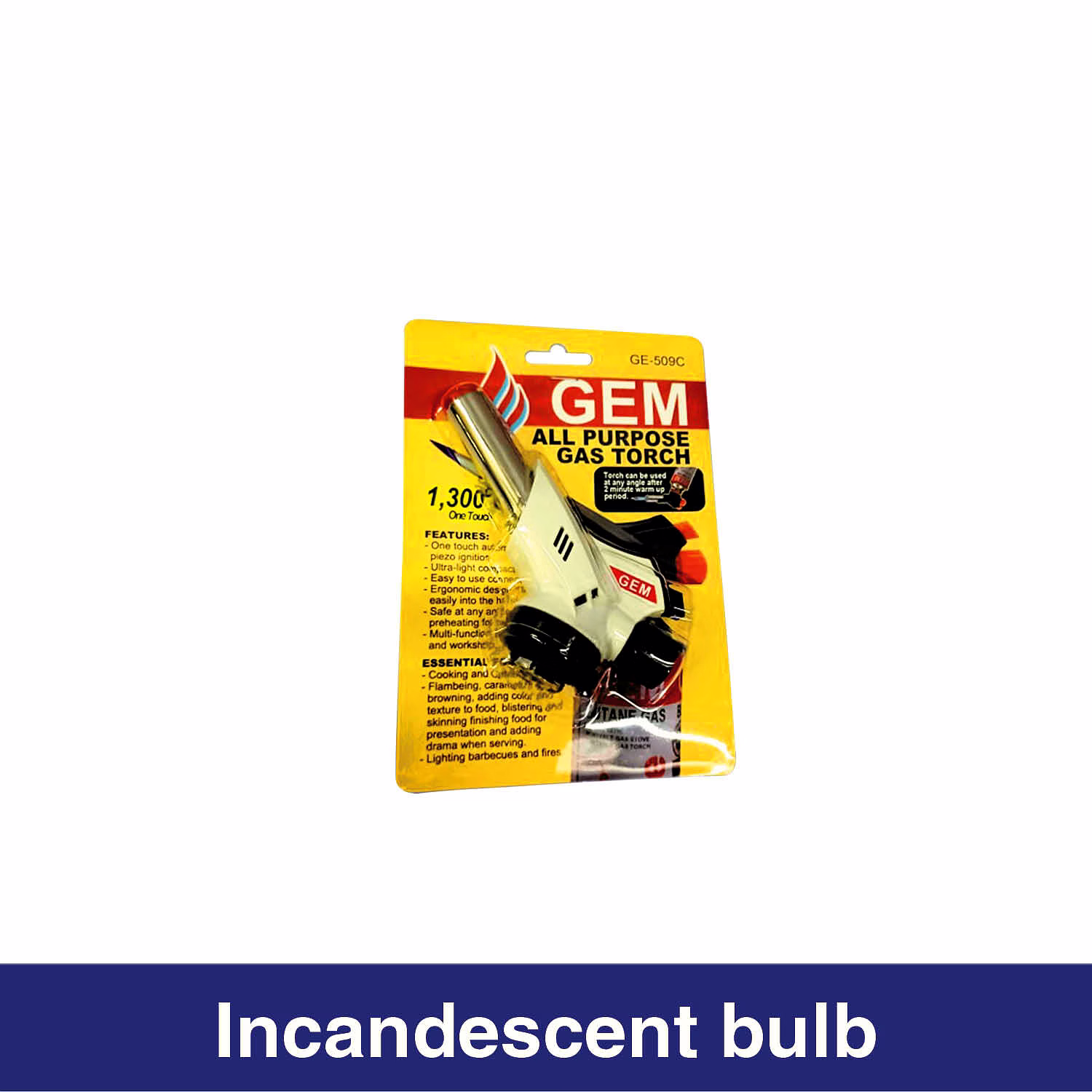 Gem Gas Torch Straight - GE-511C | Tagum Mall