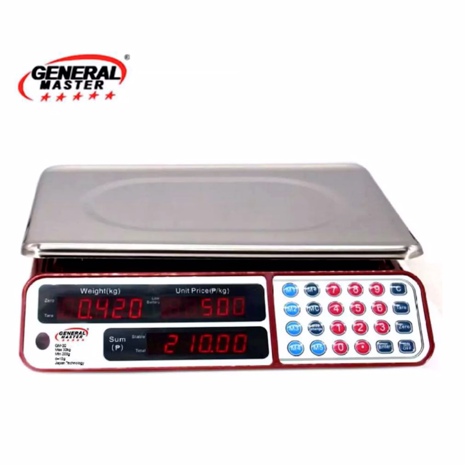 General Master Digital Scale - 10kg | Palawan Mall