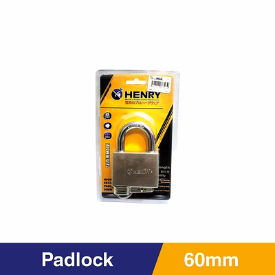 Henry Heavy Duty Regular Padlock - 60mm | Palawan Mall