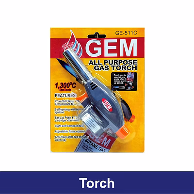 Gem Gas Torch Straight - GE-511C | Palawan Mall