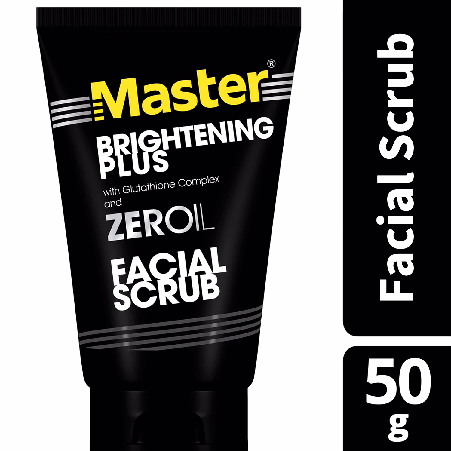 Master Facial Scrub Whitening Plus with Glutathione Complex & Zeroil ...