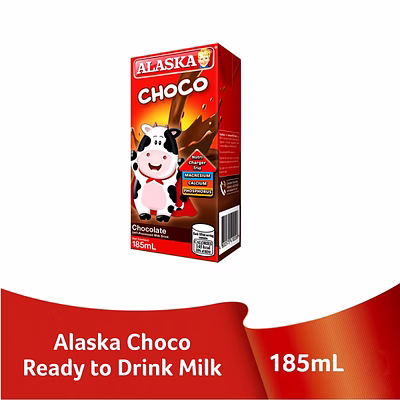 Alaska Choco Milk Drink 185ml - | Palawan Mall