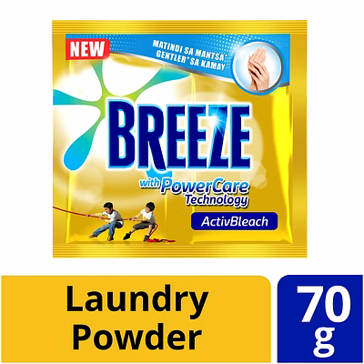 Breeze Powder Active Bleach Sachet 70G - | Palawan Mall