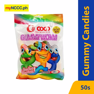 Coco Gummy Worm 50s - | Palawan Mall
