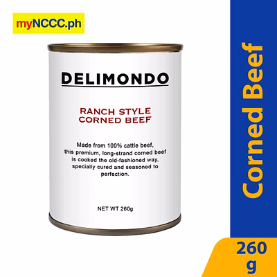 Delimondo Corned Beef Original Ranch Style 260g - | Palawan Mall