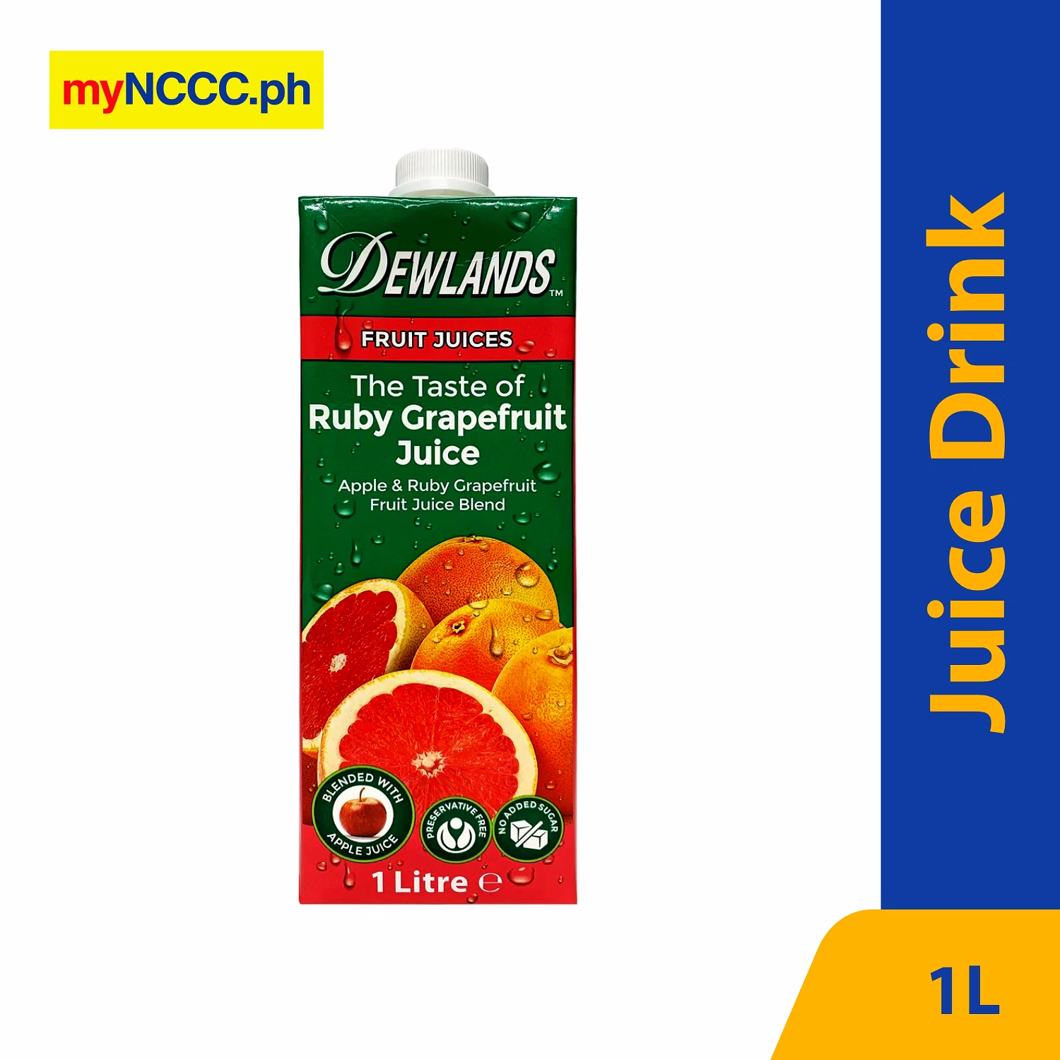 Dewlands Fruit Juice Ruby Grapefruit 1L - | Palawan Mall