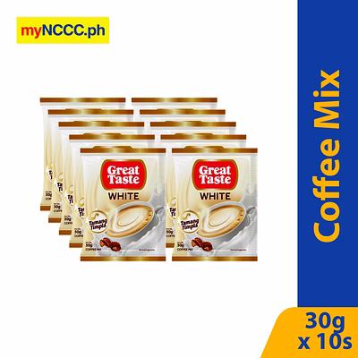 Great Taste Coffee Mix White Sachet 30gx10s - | Palawan Mall