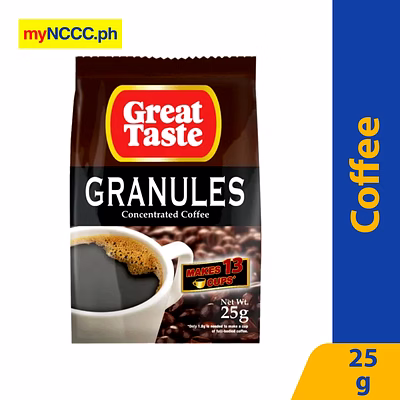 Great Taste Instant Coffee Concentrated Granules 25g - | Palawan Mall