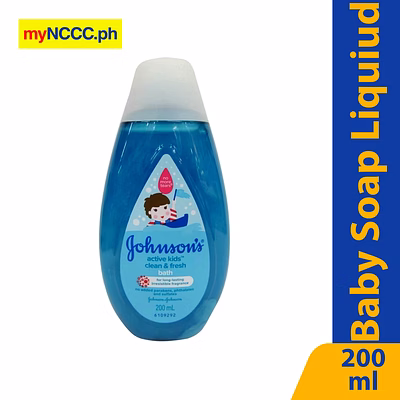 Johnson & Johnson Baby Wash Active Kids Clean & Fresh 200ml - | Palawan ...