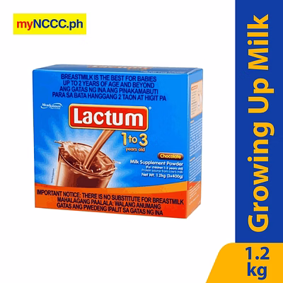 Lactum 1-3 Years Old Choco 1.2kg - | Palawan Mall