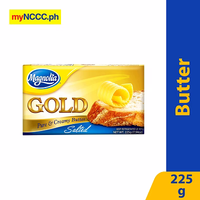 Magnolia Gold Pure & Creamy Butter Salted 225g - | Palawan Mall