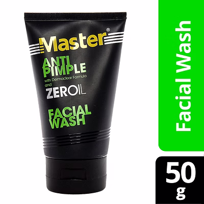 Master Anti-Bacterial Facial Wash Liquid Dermaclear-C Pimple Fighting ...
