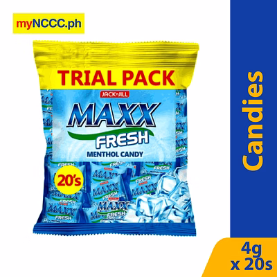 Maxx Fresh Menthol Candy 4gx20s - | Palawan Mall