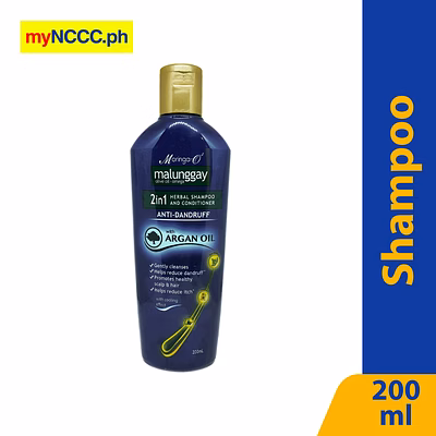 Moringa-02 Malunggay 2-in-1 Anti-Dandruff Herbal Shampoo & Conditioner ...