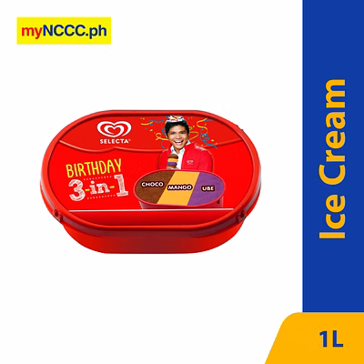Selecta 3-in-1 Choco Mango Ube 1L - | Palawan Mall
