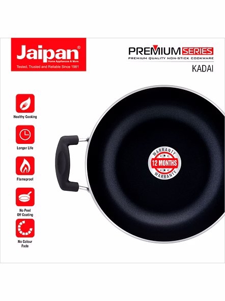 Jaipan Premium Deep Kadai 2 Ltr Induction Based - | Jaipan
