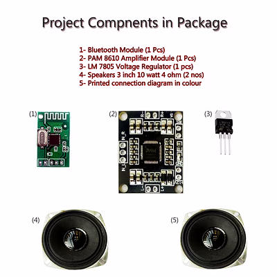 PAM 8610 Amplifier Module DIY Kit Combo | Indian Business Portal