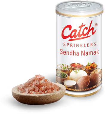 Catch Sendha Salt Sprinkler 100G - Pure Rock Salt for Authentic Flavor