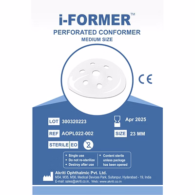 Perforated Ocular Conformer 20mm Sterile - | Indian Business Portal