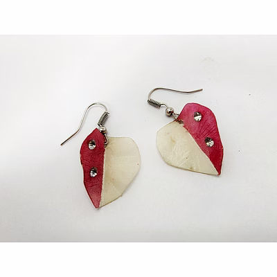 PUSPA HANDICRAFTS WORLD Handmade Fish Scale-Craft Earring 05 - | Indian ...