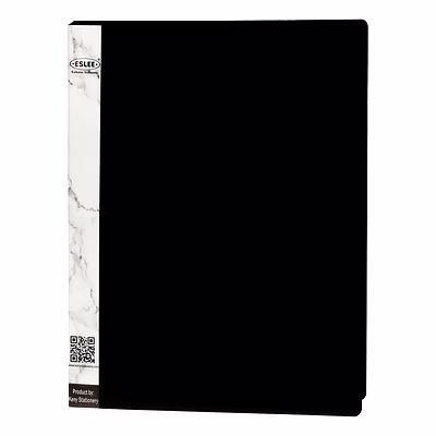 Eslee Big Punchless Clip File | Best for A4 Size Paper | Leather ...