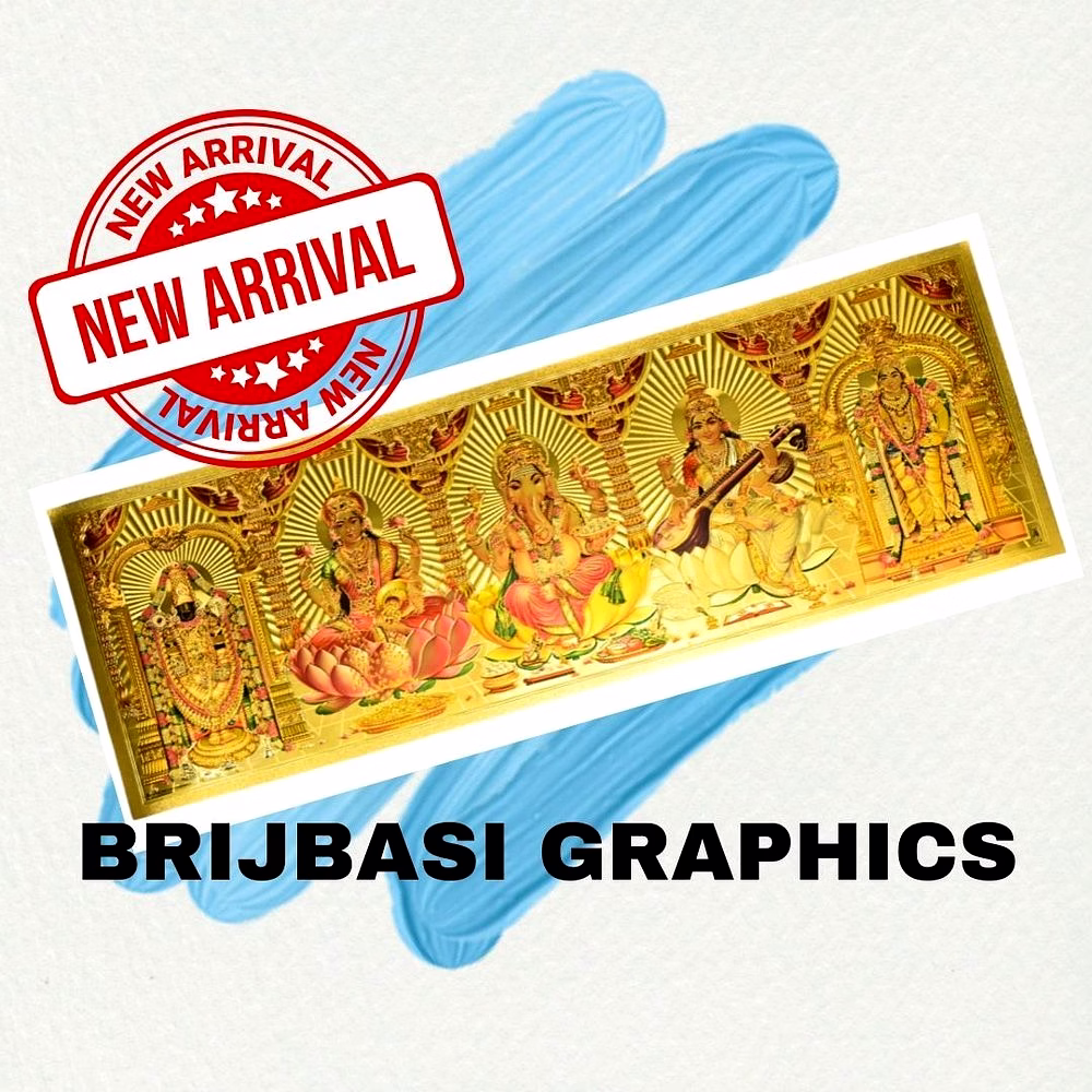 Elevate Your Diwali Celebration with 3x8 Inch Gold Foil Stickers ...