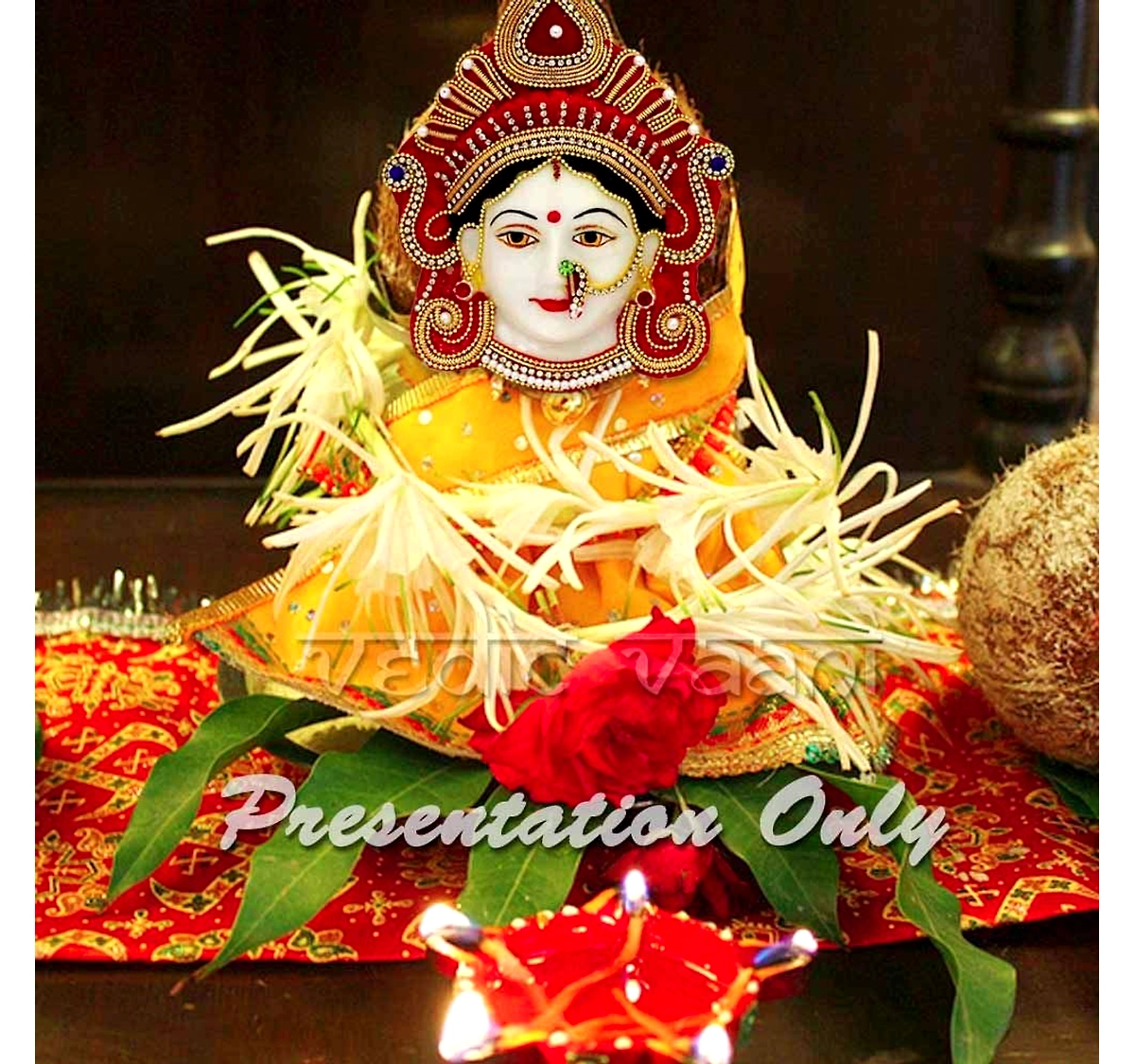Goddess Maha Lakshmi Devi Pooja Face|Lakshmi Vratam Devi Face Mask for ... Goddess Maha Lakshmi Devi Pooja Face|Lakshmi Vratam Devi Face Mask for ...
