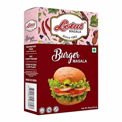 Lotus Instant Burger Masala | Sprinkler/Taste, pid-8355616 - GlobalLinker